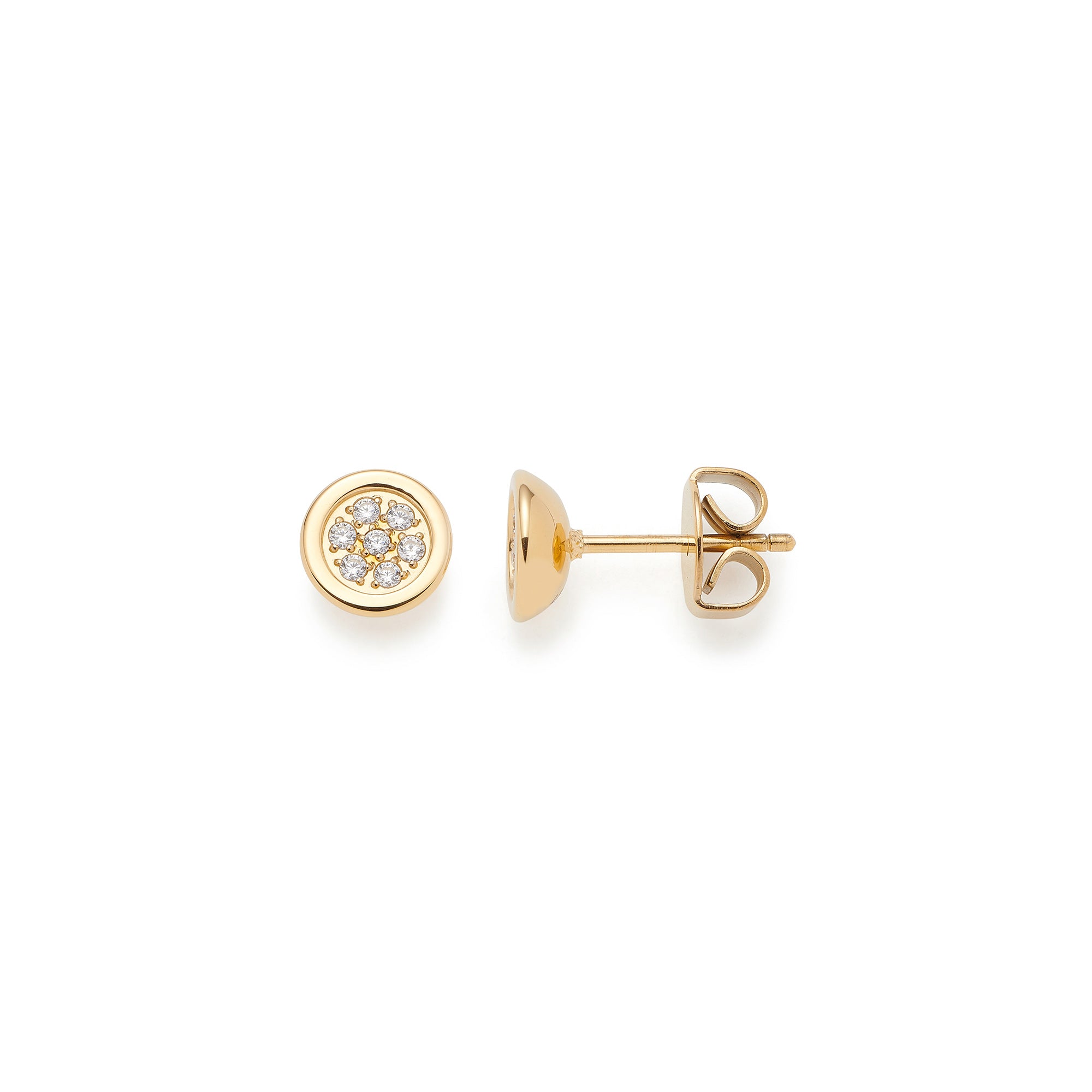 Ohrstecker CATHERINE gold – LEONARDO